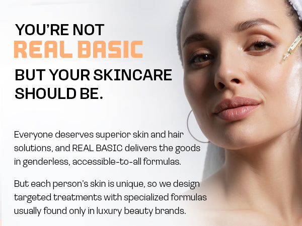 Real Basic Facial Serums - Luxury Skin Care Quality without the Price ...