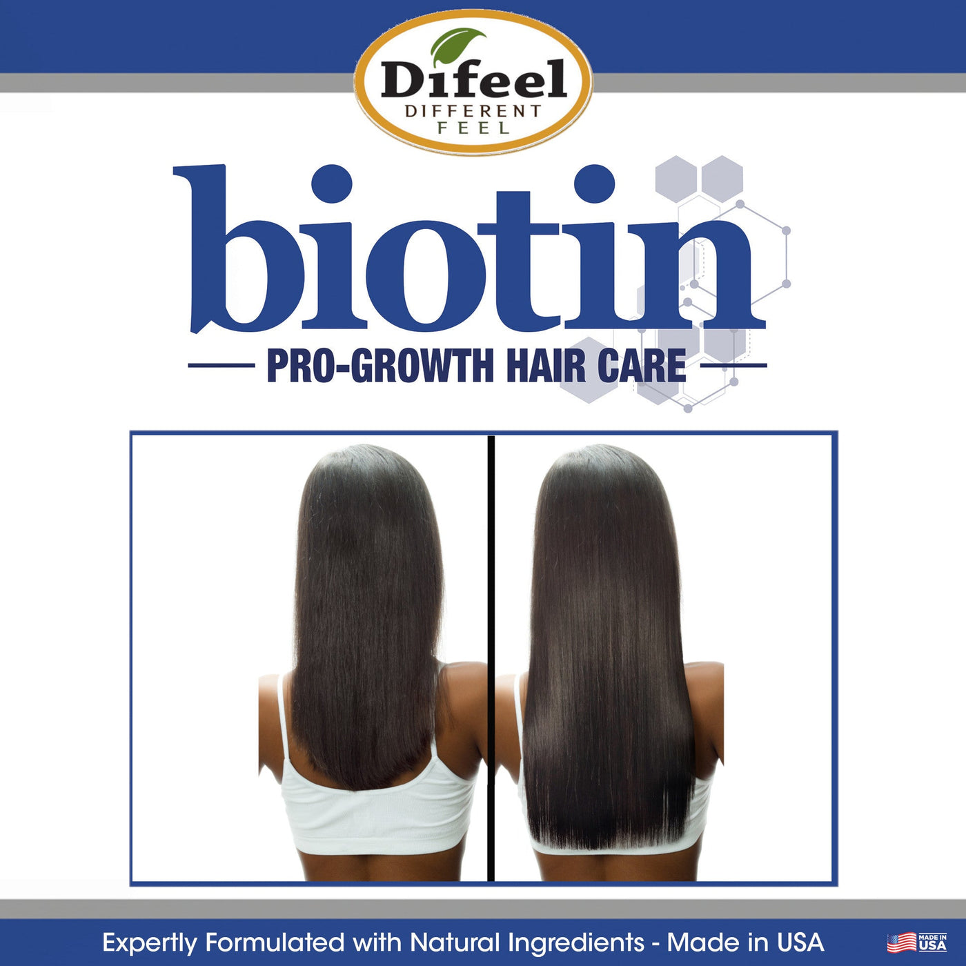 Difeel Biotin Pro-Growth Hair Mask 12 oz. (PACK OF 2) — Fisk Group ...