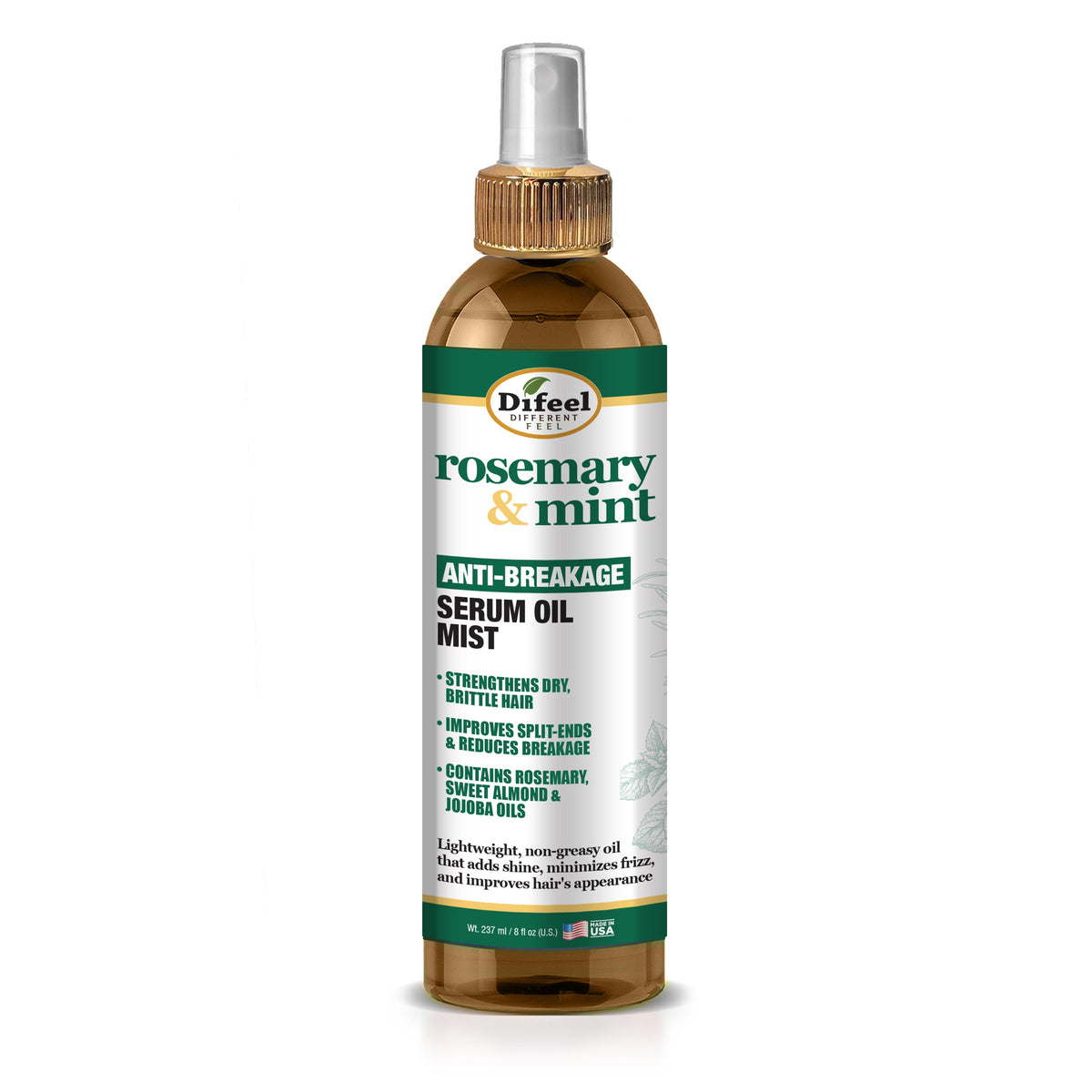 Difeel Rosemary and Mint Anti-Breakage Serum Oil Mist 8 oz. — Fisk ...