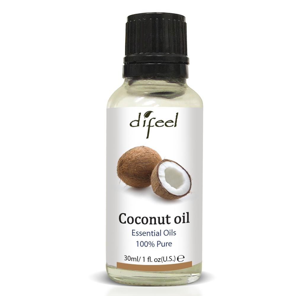 Difeel 100% Pure Essential Oil - Coconut Oil 1 oz. (Pack of 2) — Fisk ...
