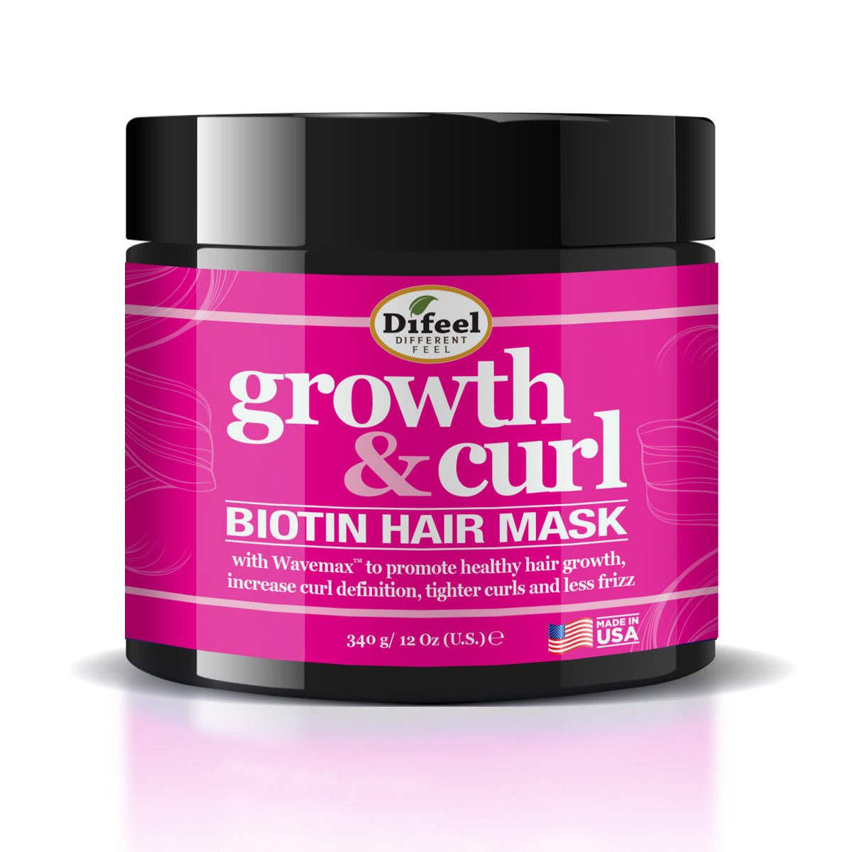 Difeel Growth and Curl Biotin Hair Mask 12 oz. — Fisk Group - Discover ...