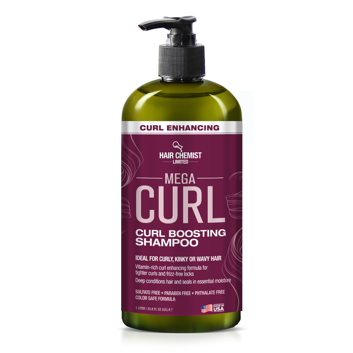 Hair Chemist Mega Curl Boosting Shampoo 33.8 oz. — Fisk Group ...