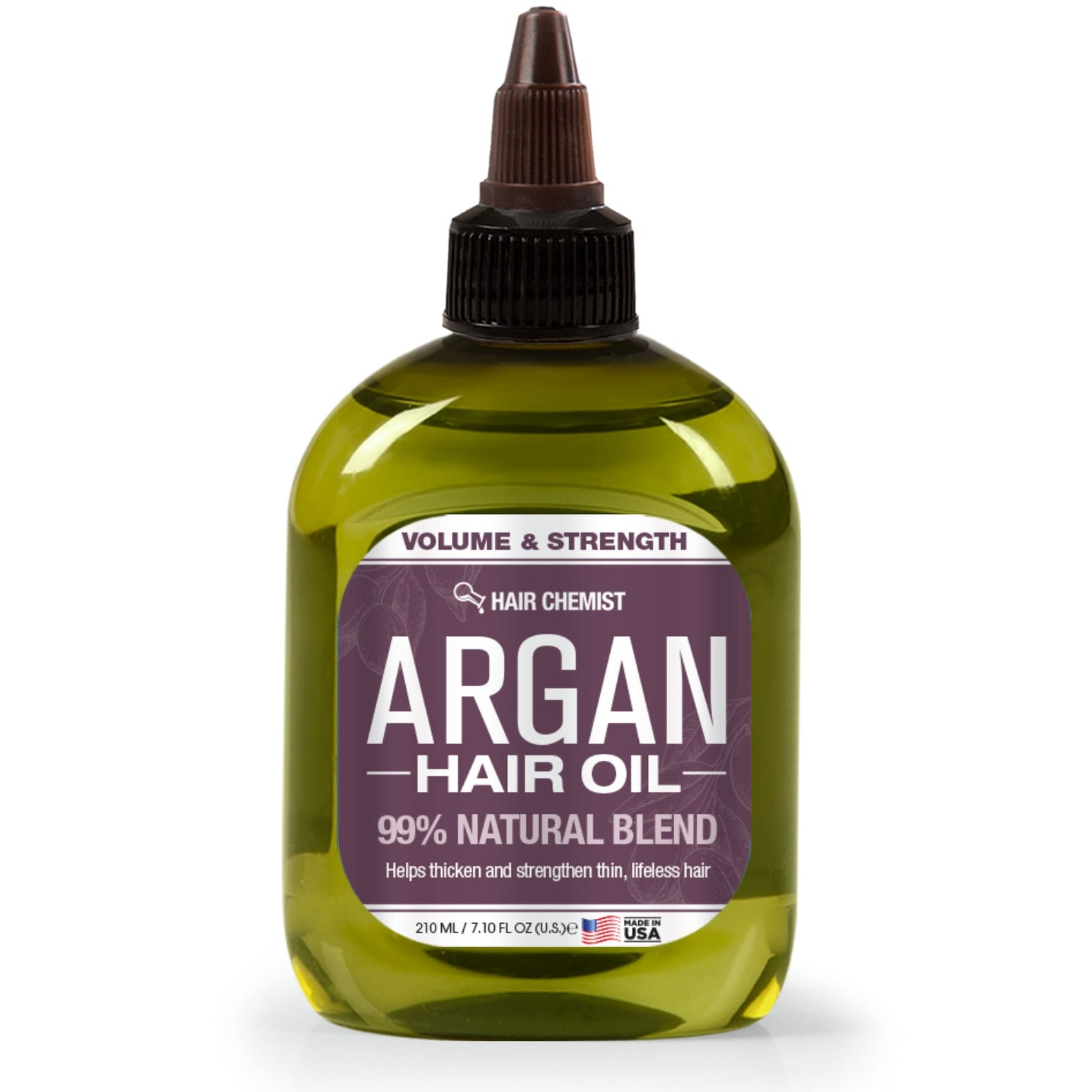 Hair Chemist 99% Natural Blend Argan Hair Oil 7.1 oz. — Fisk Group ...