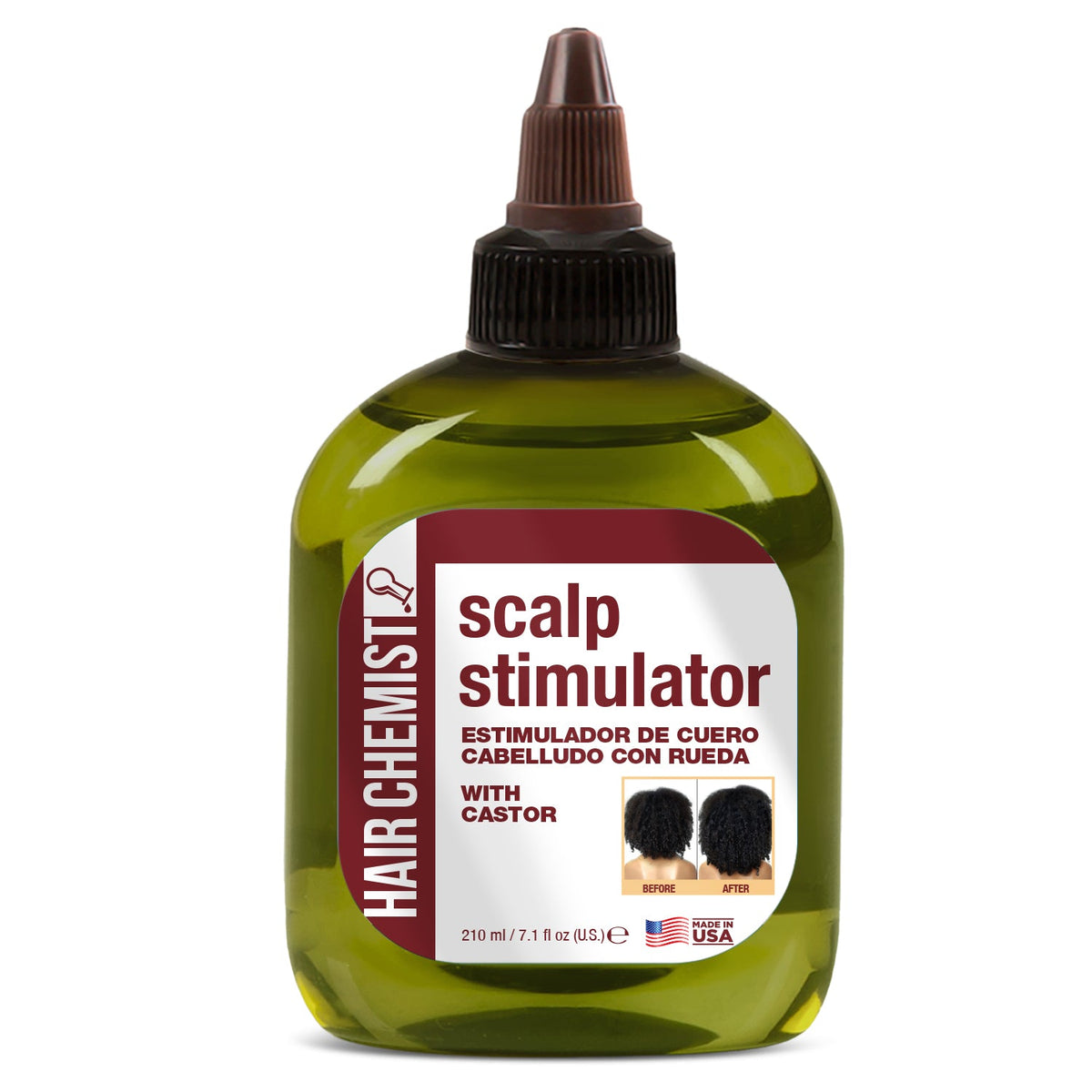 Hair Chemist Scalp Stimulator with Castor Oil 7.1 oz. — Fisk Group ...